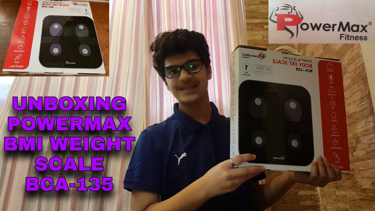 Unboxing Powermax BMI weight scale BCA 135 I AG Vlogs - YouTube