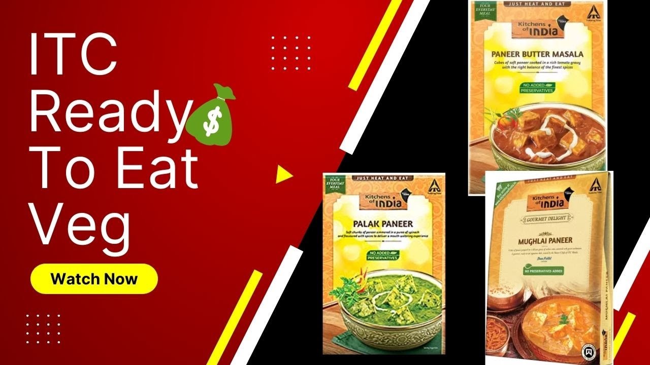 ITC Ready To Eat Veg Recipes Unboxing & Review - YouTube