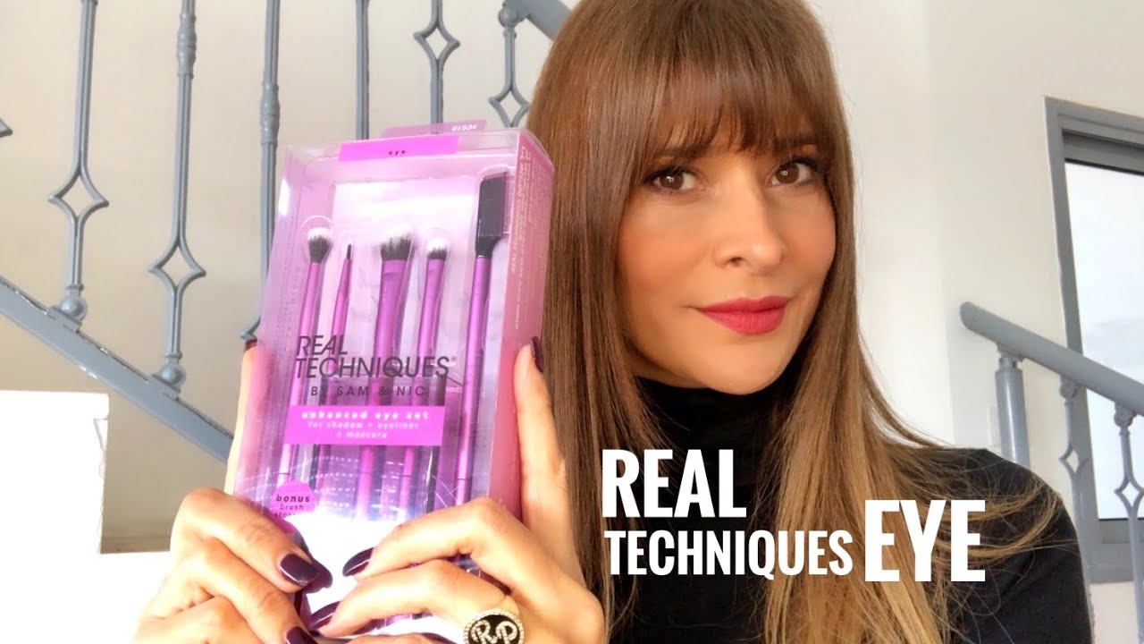 Real Techniques Enhanced EYE Set הסקירה - YouTube