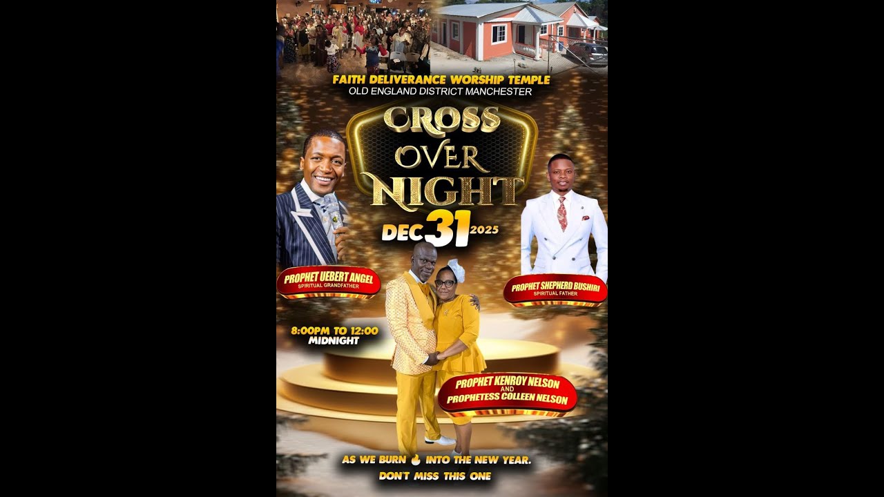 CROSS OVER NIGHT SERVICE - DECEMBER 31 2025 - YouTube