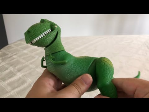 Toy Story 4 Rex Poseable Figure Review - YouTube