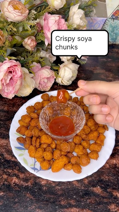 Crispy Soya Chunks 🤤trending Food Explorepage Tasty Recipe Cooking Youtubeshorts Youtube