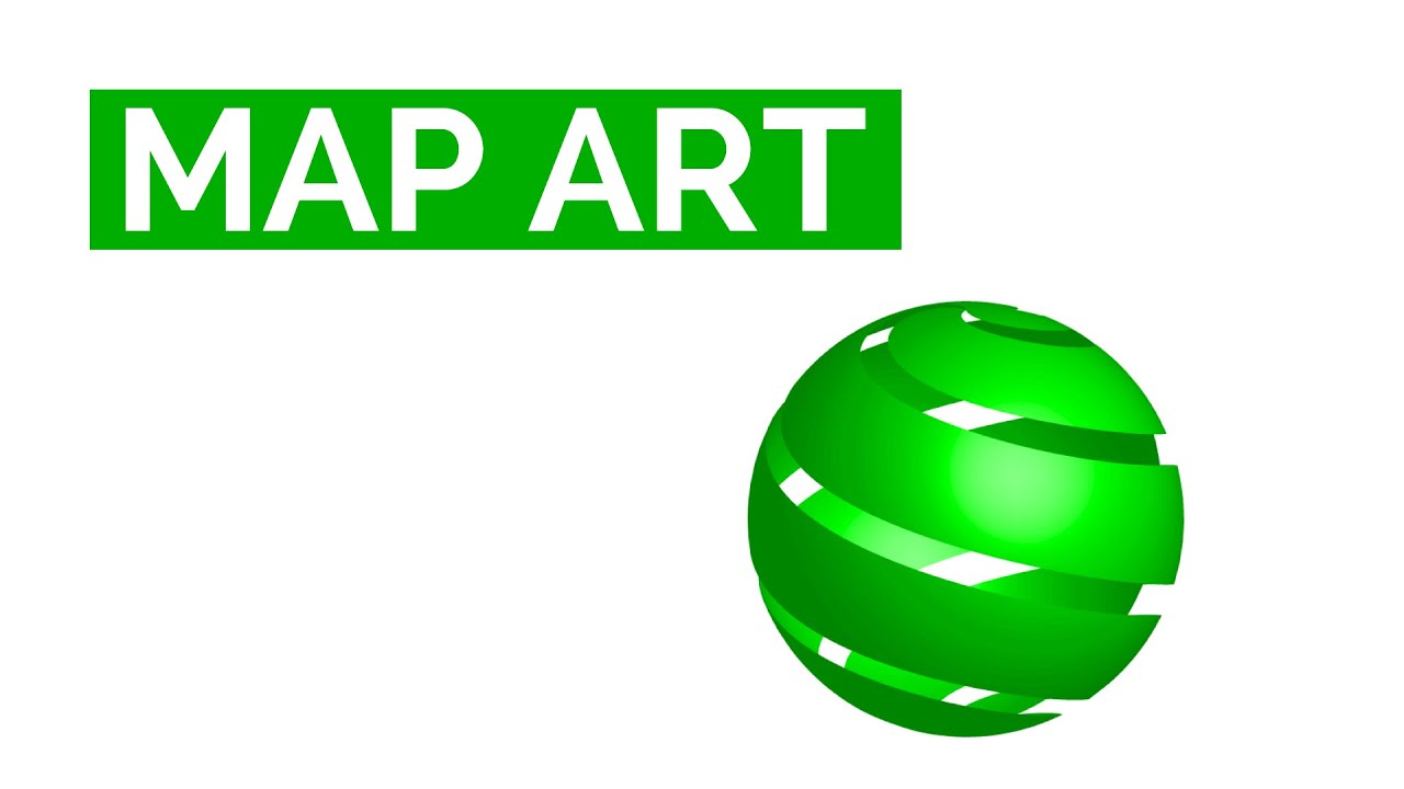 Adobe Illustrator - Map Art - YouTube