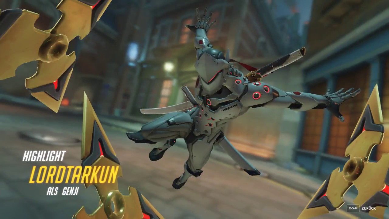 Overwatch | Genji + Phara Ult Team Kill | Lord Tarkun - YouTube