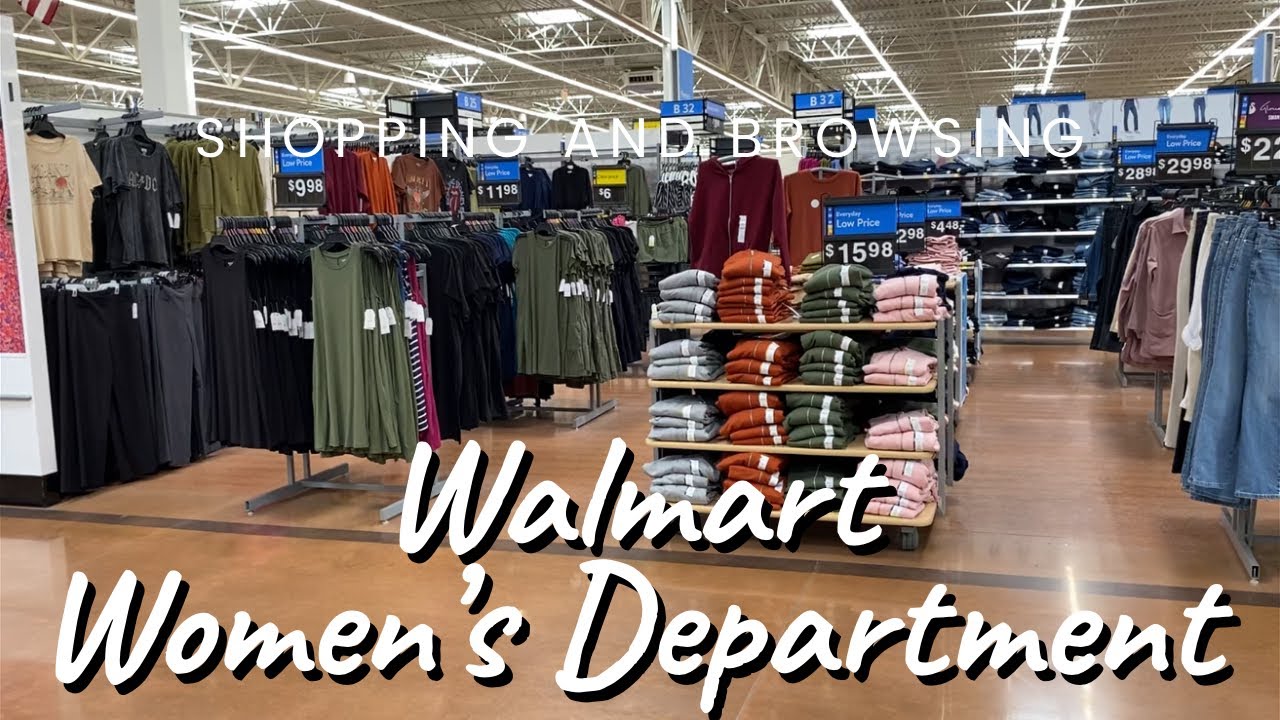 WALMART WOMEN’S CLOTHES SHOP WITH ME * WALMART WOMEN’S CLOTHES * WOMEN ...
