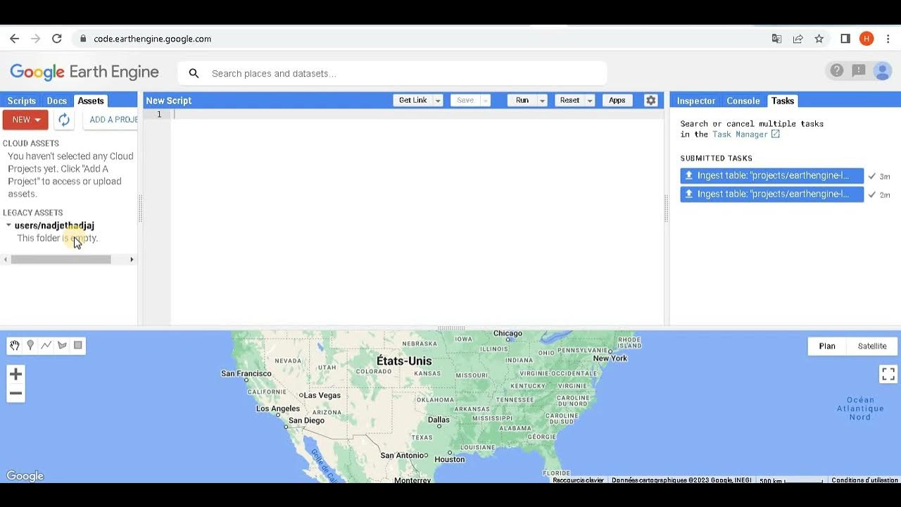 Importing shapefiles in Google earth engine - YouTube