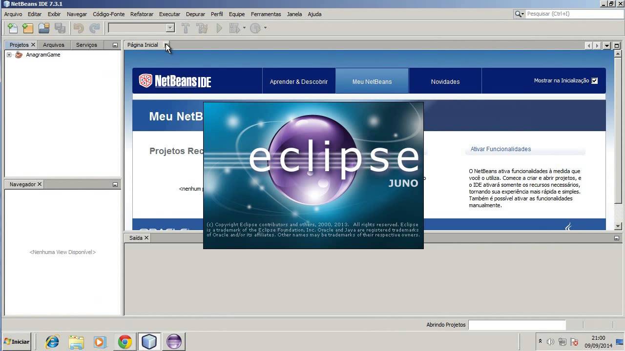 Aula04 - Criando projetos no Eclipse e Netbeans - YouTube