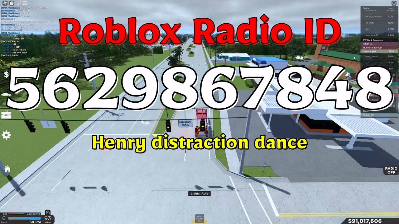 Henry Distraction Dance Roblox ID - YouTube
