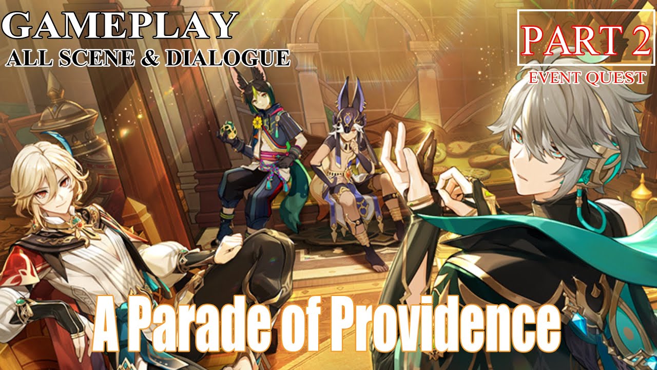 A Parade of Providence EVENT PART 2 [JP DUB] | Genshin Impact Gameplay ...