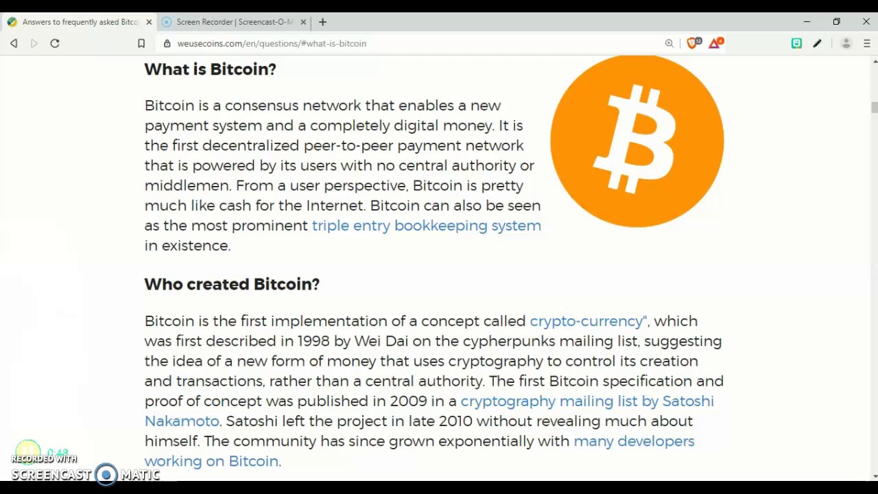 Who created bitcoin - YouTube
