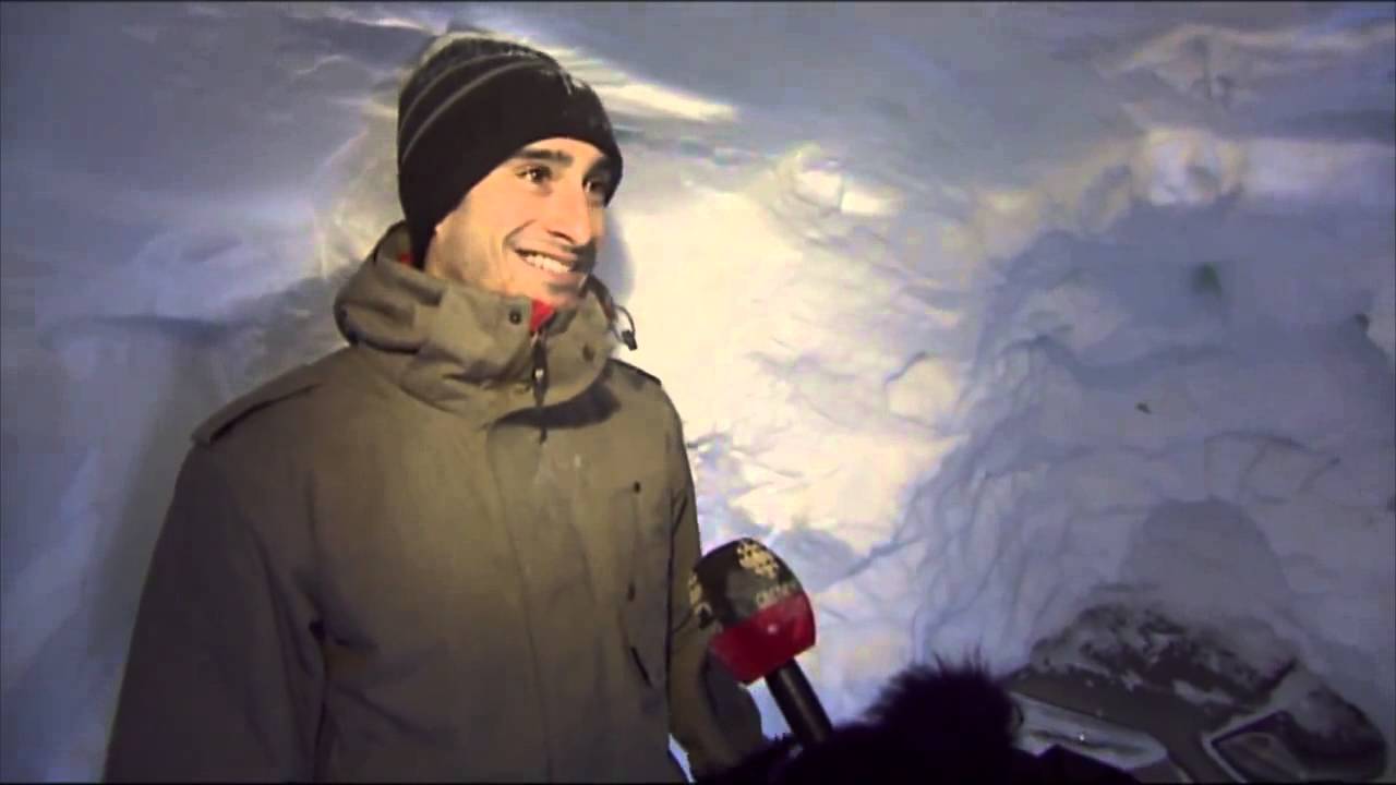 PEI man digs tunnel to his car - YouTube