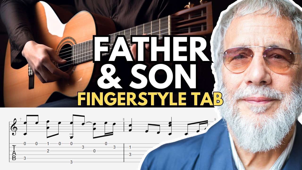 Father and Son Fingerstyle Tab - Cat Stevens (Yusuf Islam) - YouTube