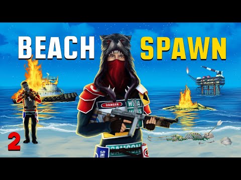 I attempted the Beach Spawn Challenge in RUST | SOLO SURVIVAL - YouTube