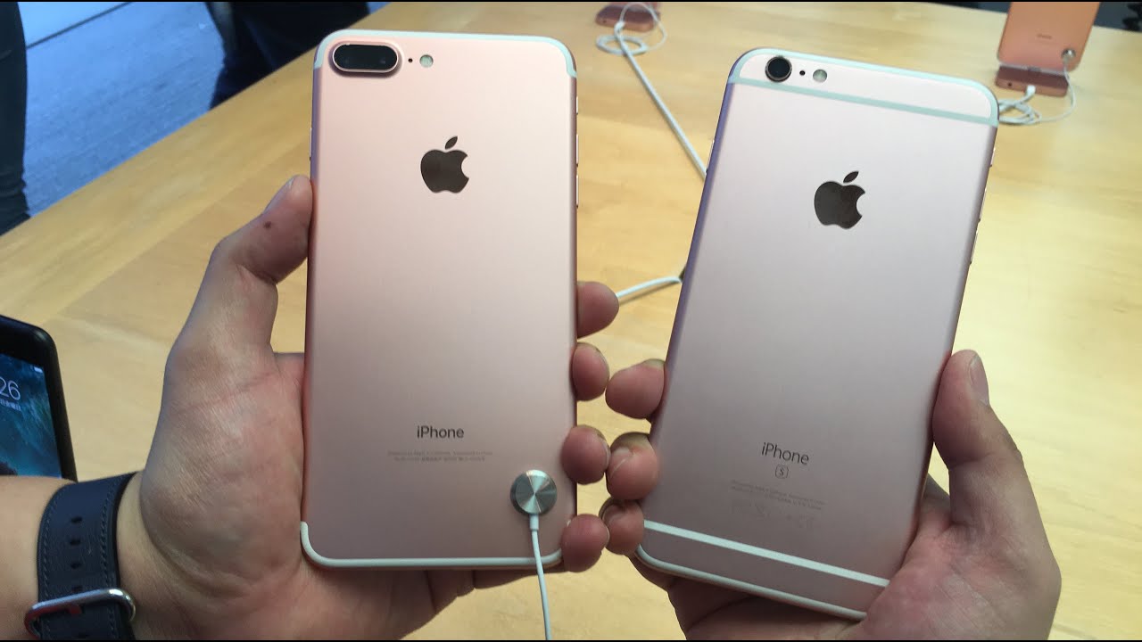 iPhone 7 & iPhone 7 Plus vs iPhone 6s & iPhone 6s Plus - YouTube