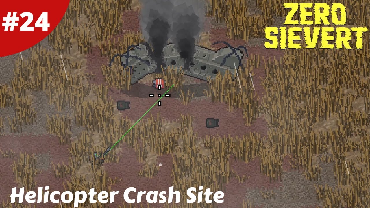 Helicopter Crash Site In The Swamp - Zero Sievert - #24 - Gameplay - YouTube