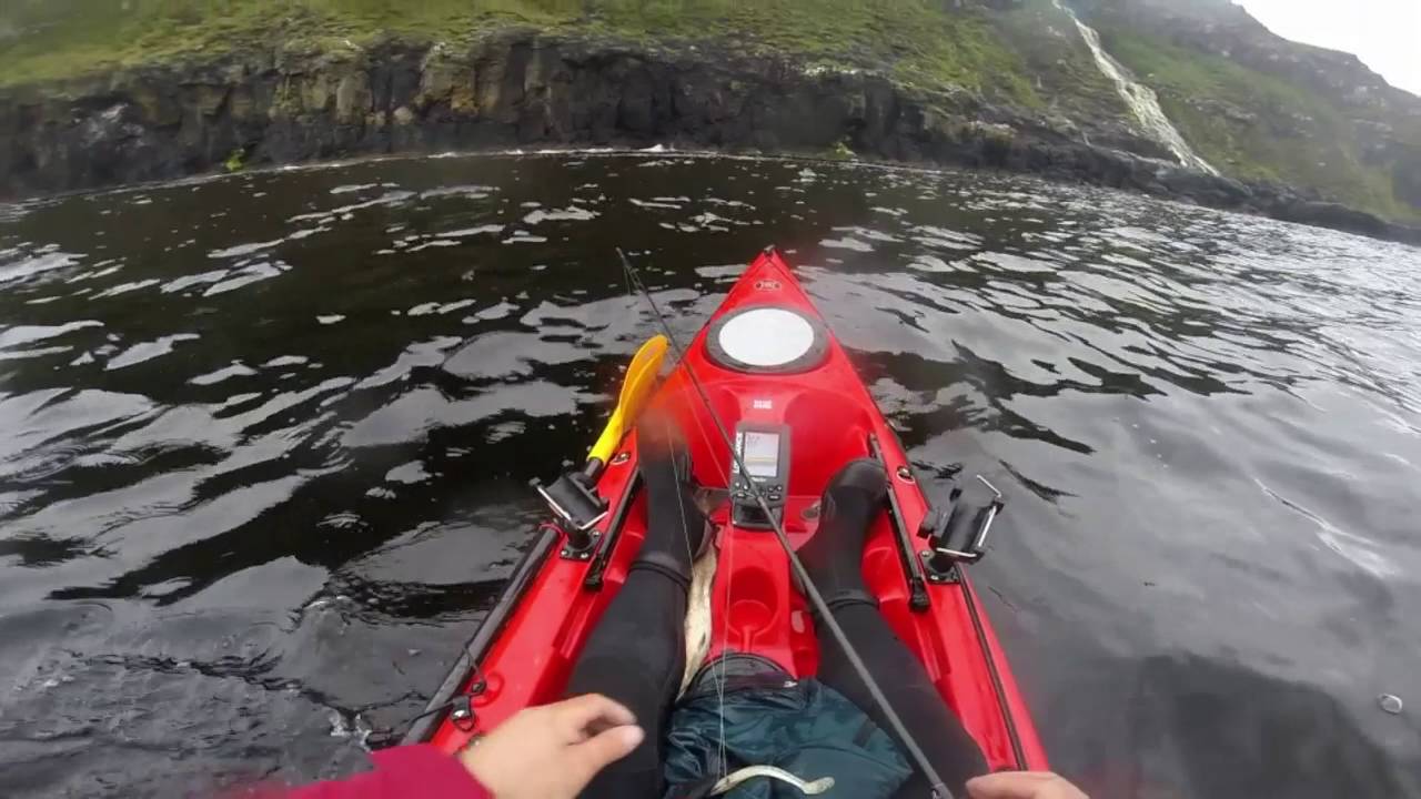 a lovely day fishing for pollock in skye - YouTube