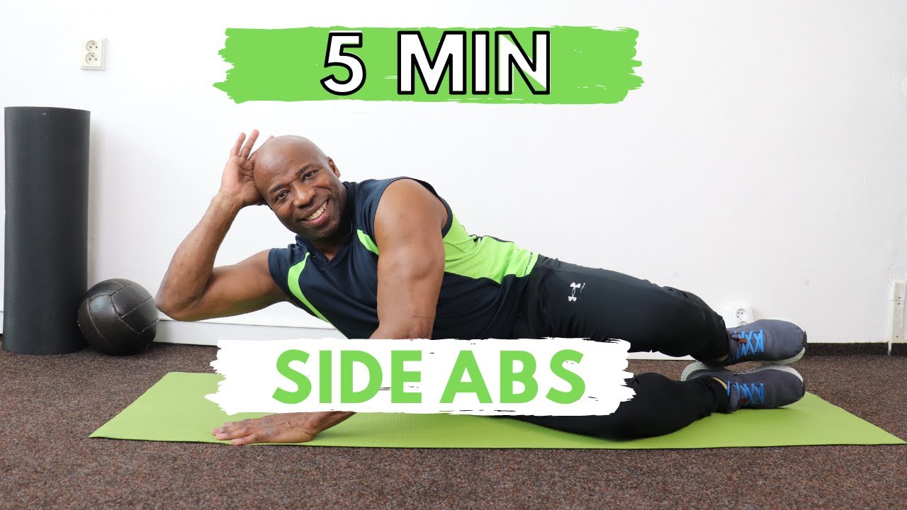5 MIN SIDE ABS | CharlesBFit - YouTube