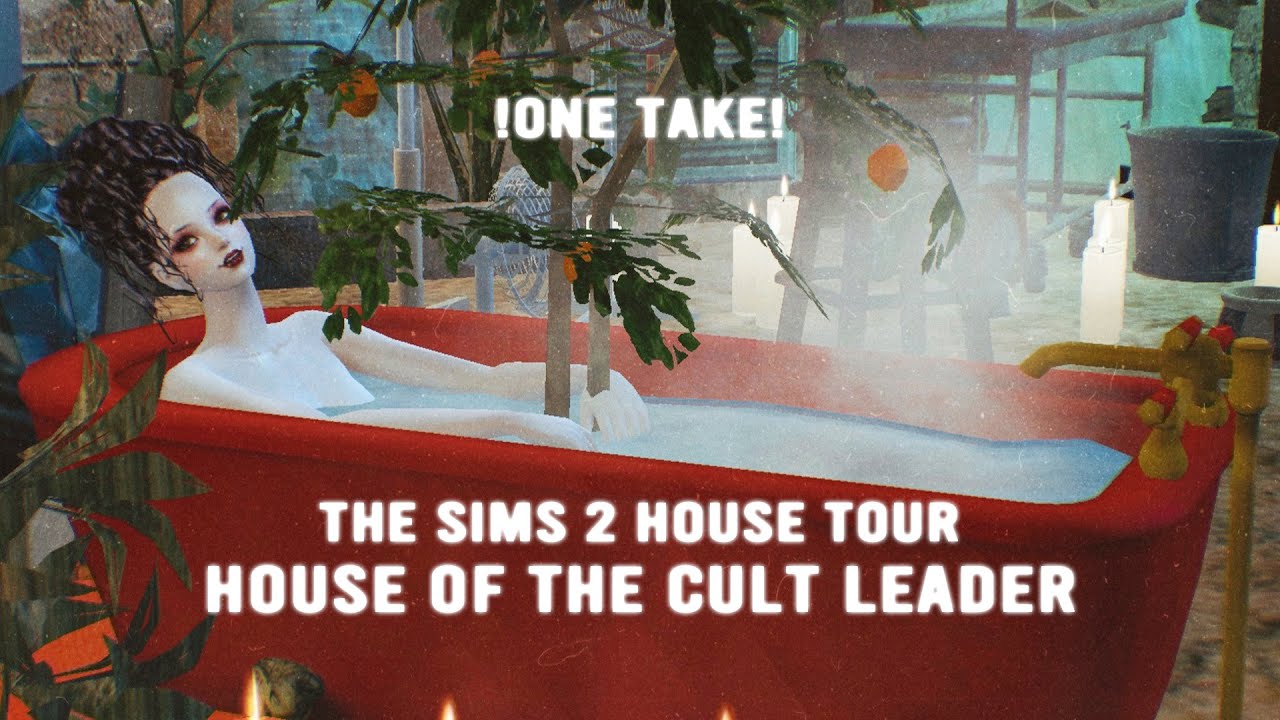 심즈2 | 사이비 교주의 하우스 | House of The Cult Leader | The Sims 2 House Tour ...