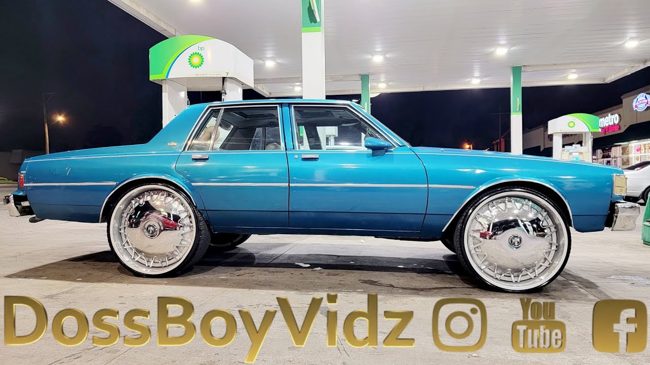 Unfinished Project - 1989 Box Chevy On 28 Dub Wheels Just Mounted W ...
