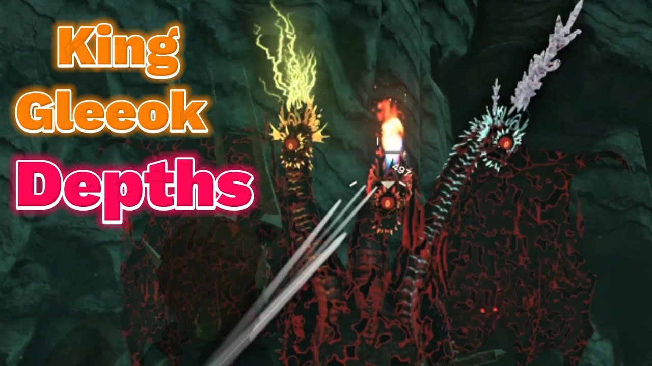 The Depths King Gleeok - Zelda Tears Of The Kingdom - YouTube