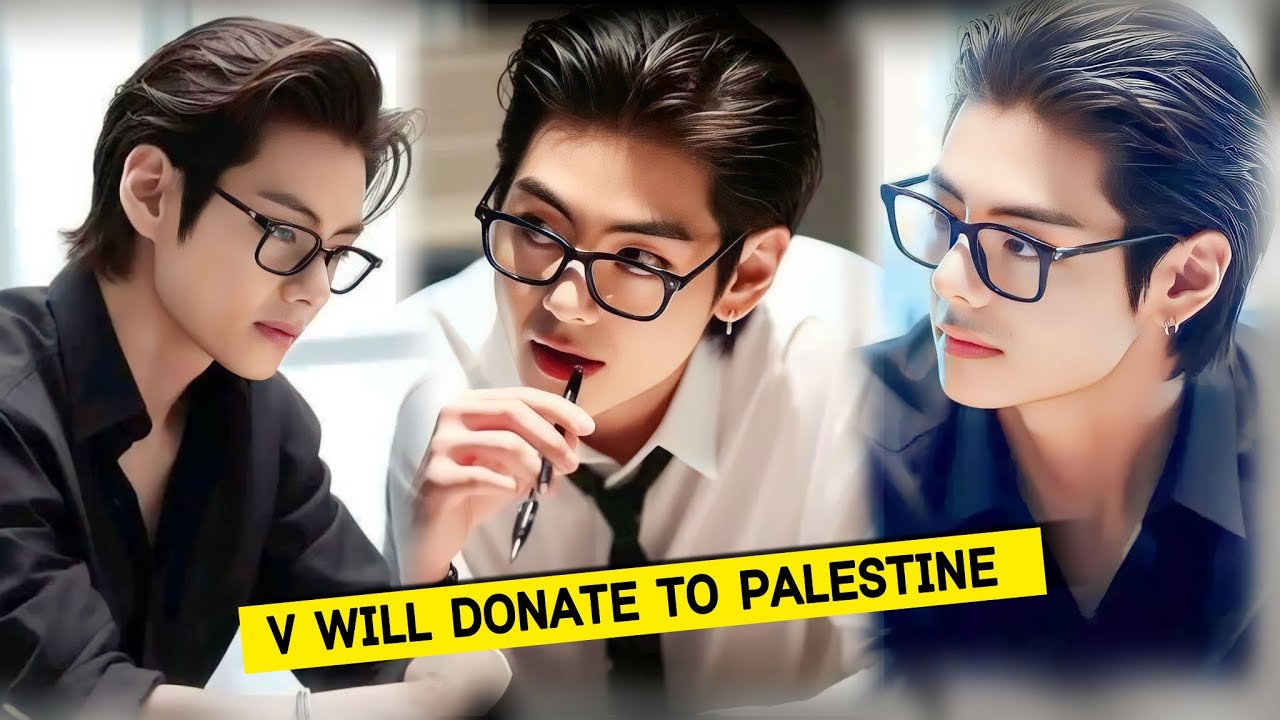 V Bts Will Donate To Palestine || Bts News Today #bts - YouTube