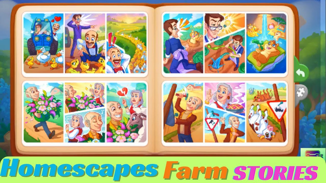Homescapes Farm Stories Merge Photo Album - YouTube