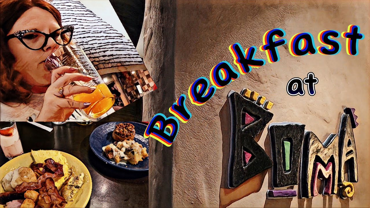 Boma Breakfast at Animal Kingdom Lodge - YouTube