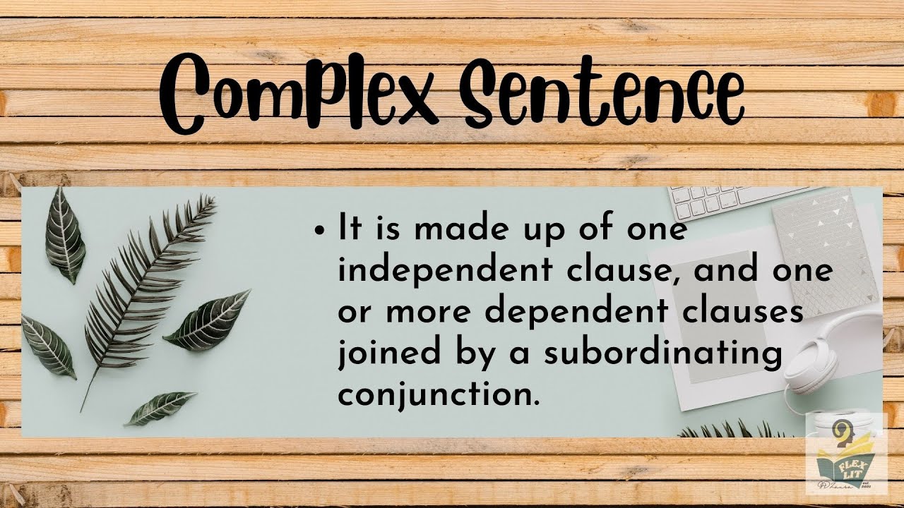 COMPLEX SENTENCE // Cause and Effect // Problem Solution // STORY ...