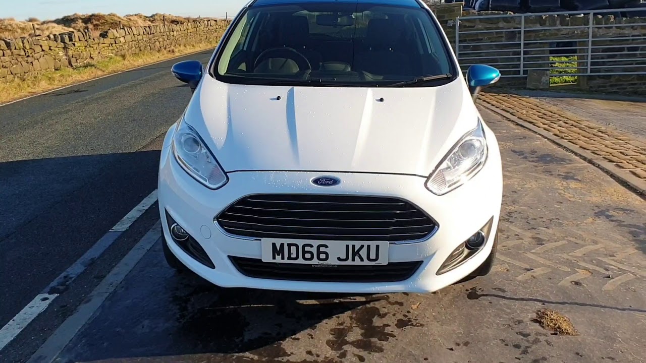 Ford Fiesta White Edition 2016 1.25 - YouTube