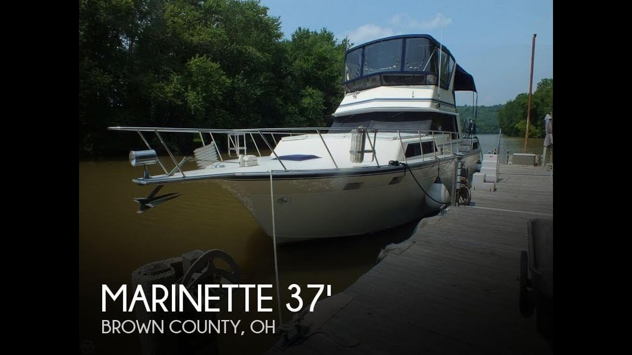 [UNAVAILABLE] Used 1990 Marinette 37 Marquis in Ripley, Ohio - YouTube