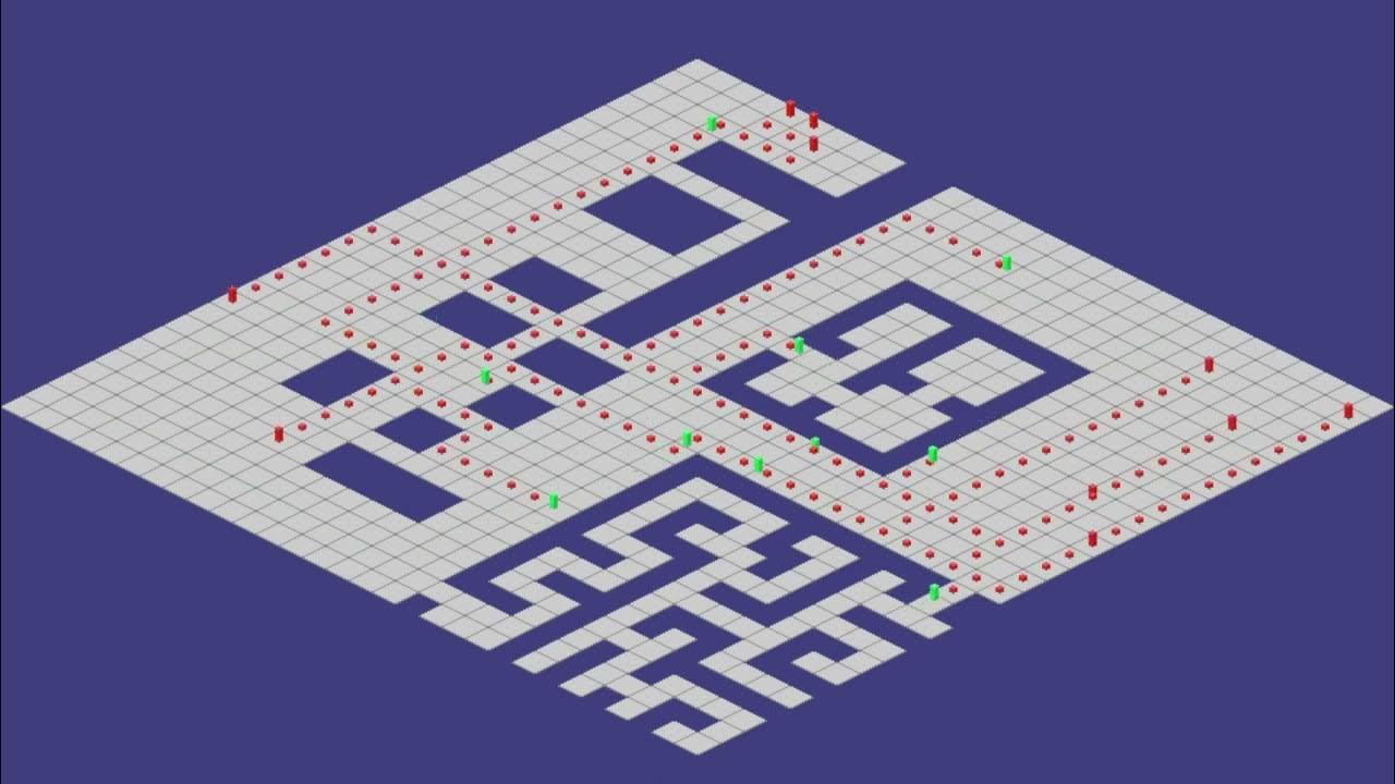 Pathfinding on an Isometric Grid - YouTube