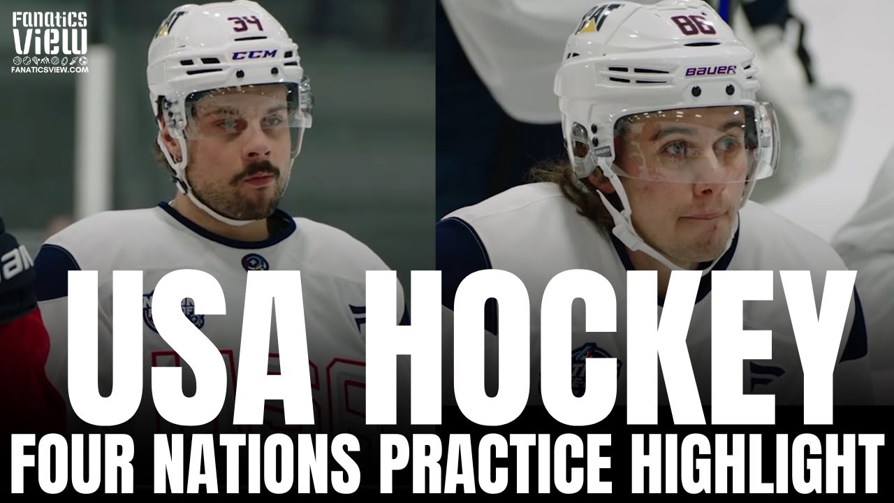 First Look at USA Hockey Four Nations Team With Auston Matthews, Jack ...