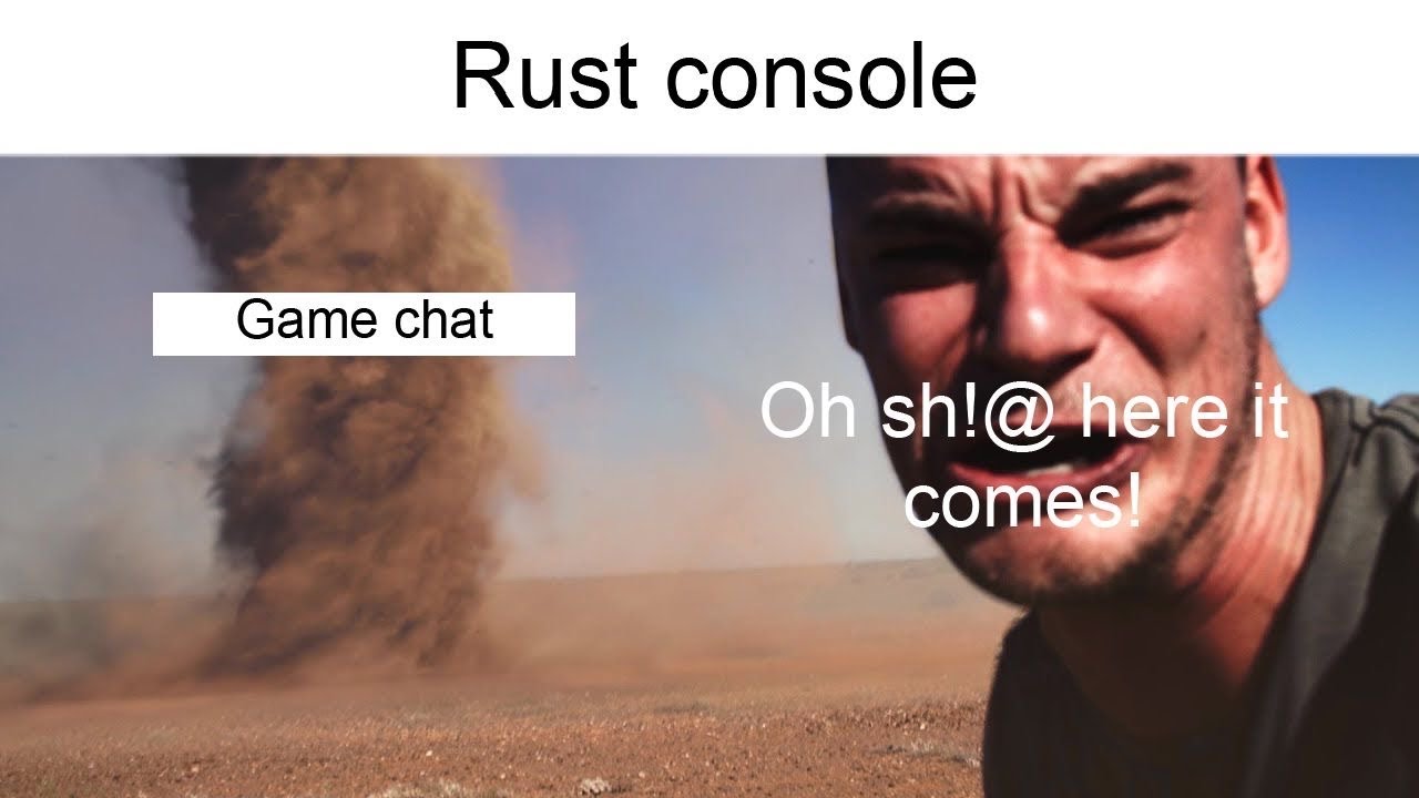 Rust console (funny game chat moments) - YouTube