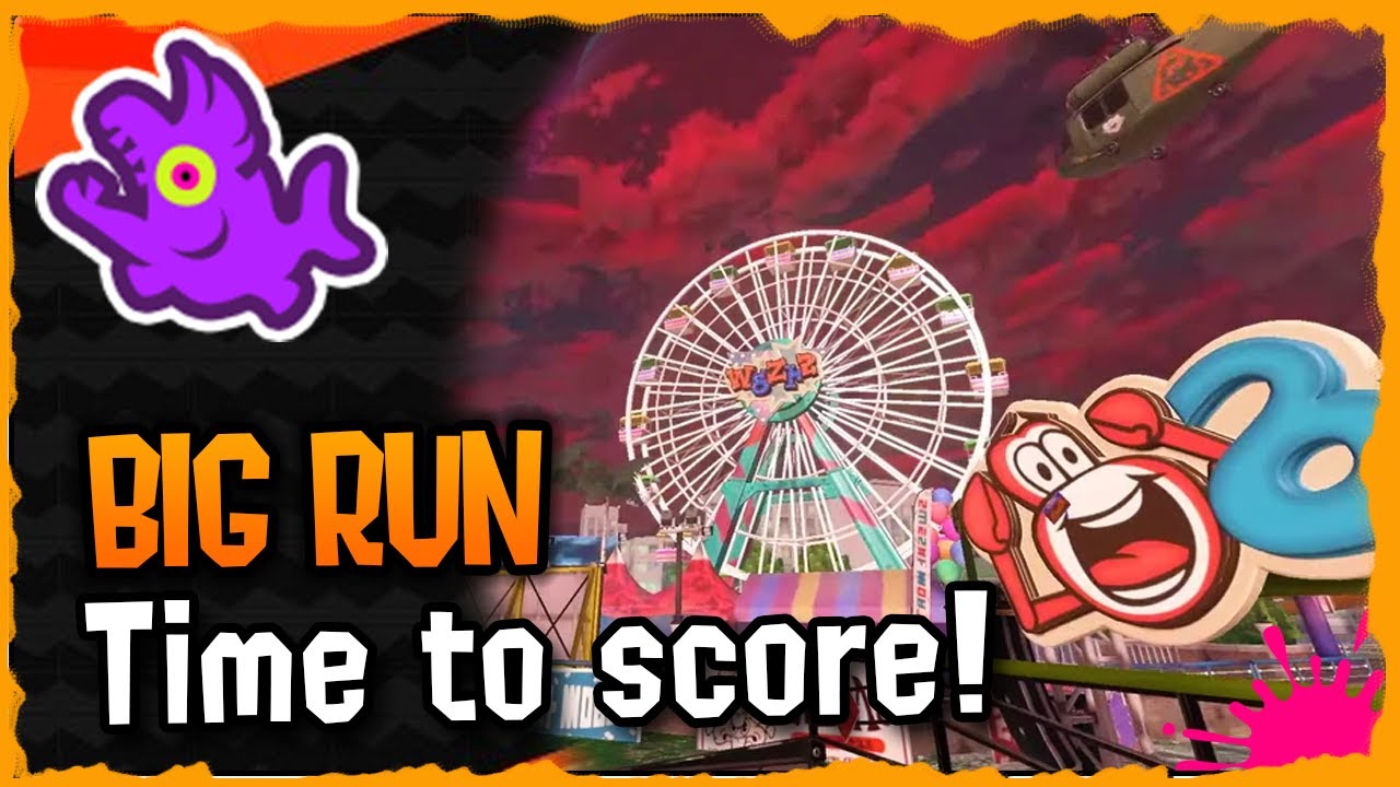 BIG RUN IS HERE! TIME TO SCORE HIGH! - Salmon Run with Hazmy - Splatoon ...