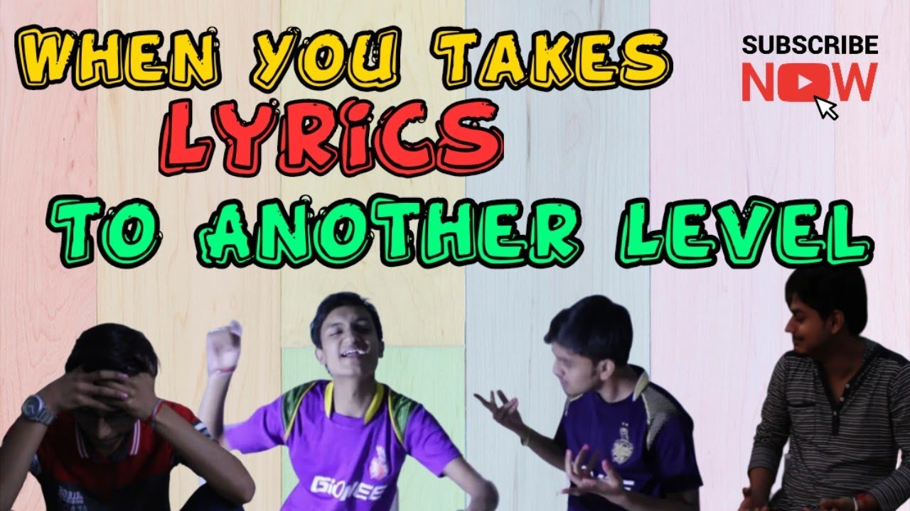 When You Take Lyrics To Another Level - YouTube