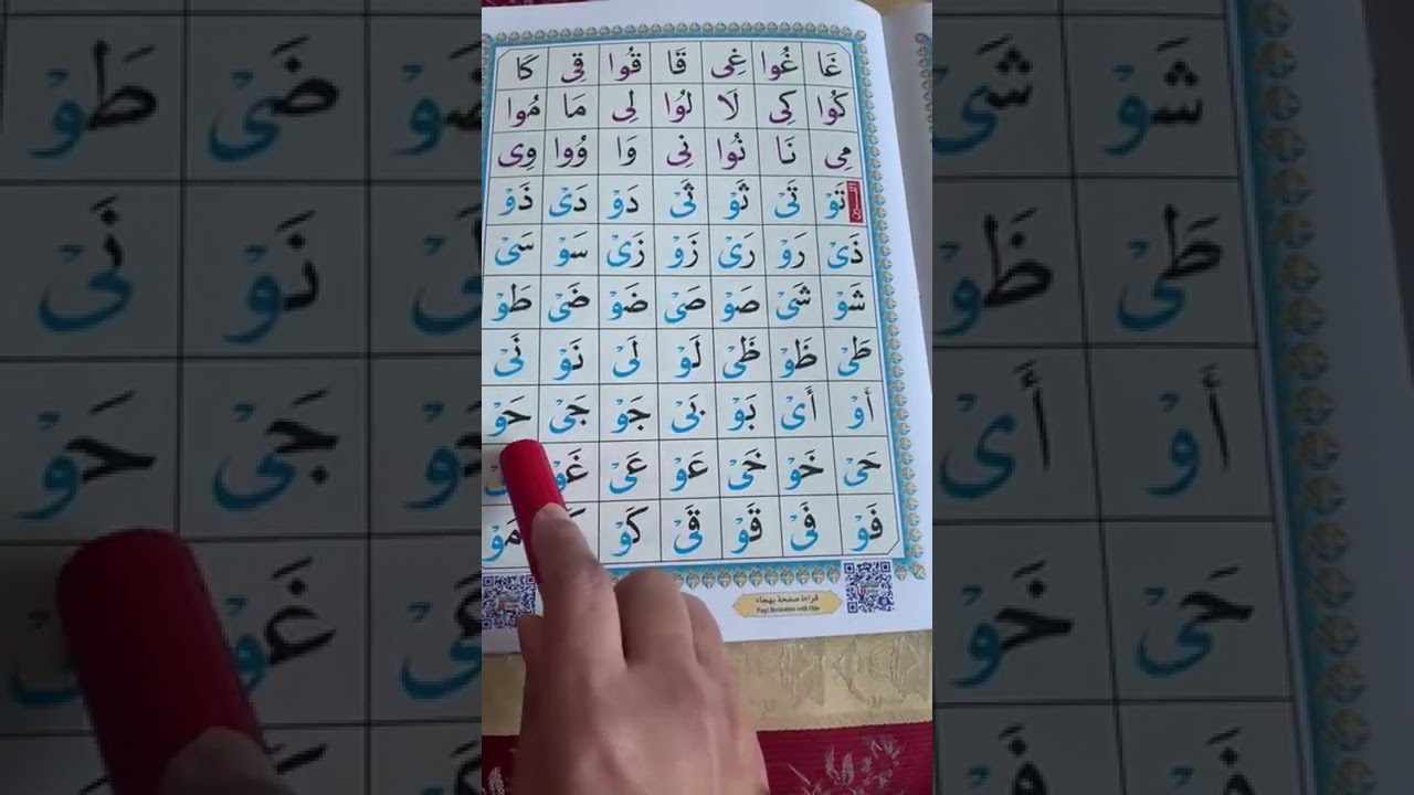 Qaida Noorania Lesson 8 part 2 - YouTube