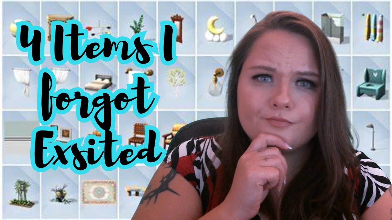 4 Items I Forgot Existed in The Sims 4 - YouTube
