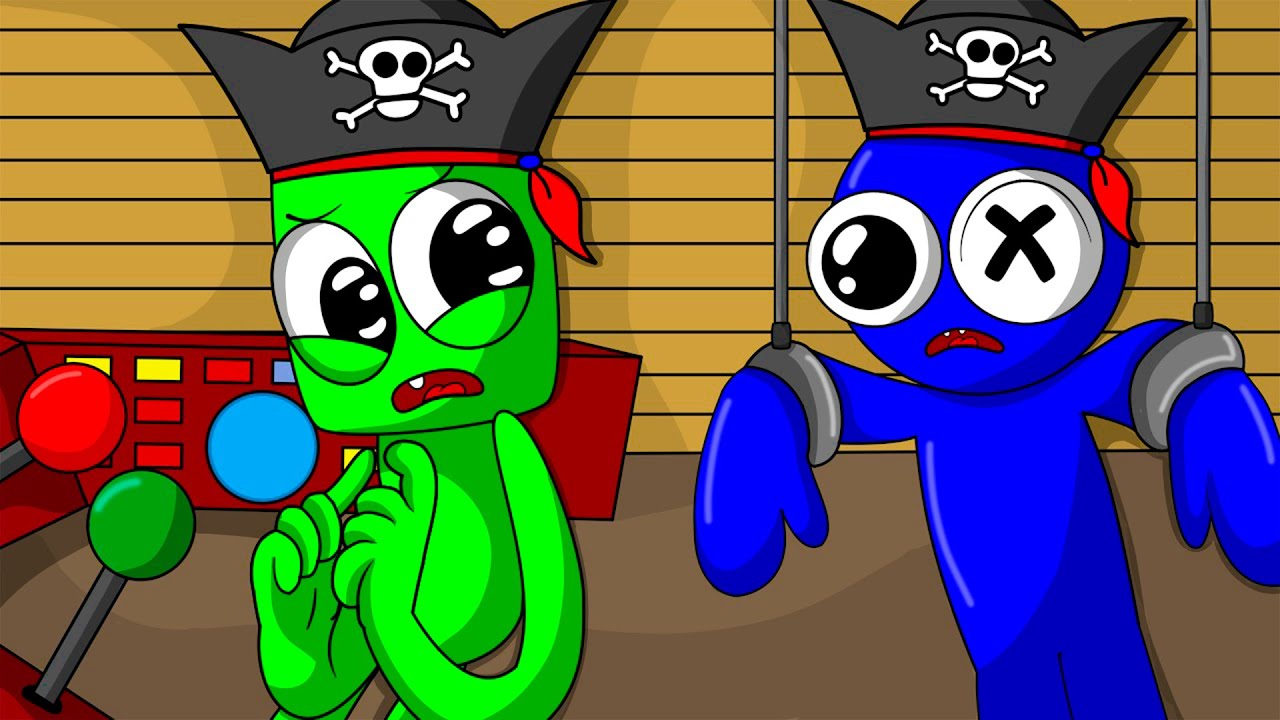 Rainbow Friends - Pirate Adventures part 2 !!! | Roblox Rainbow Friends ...