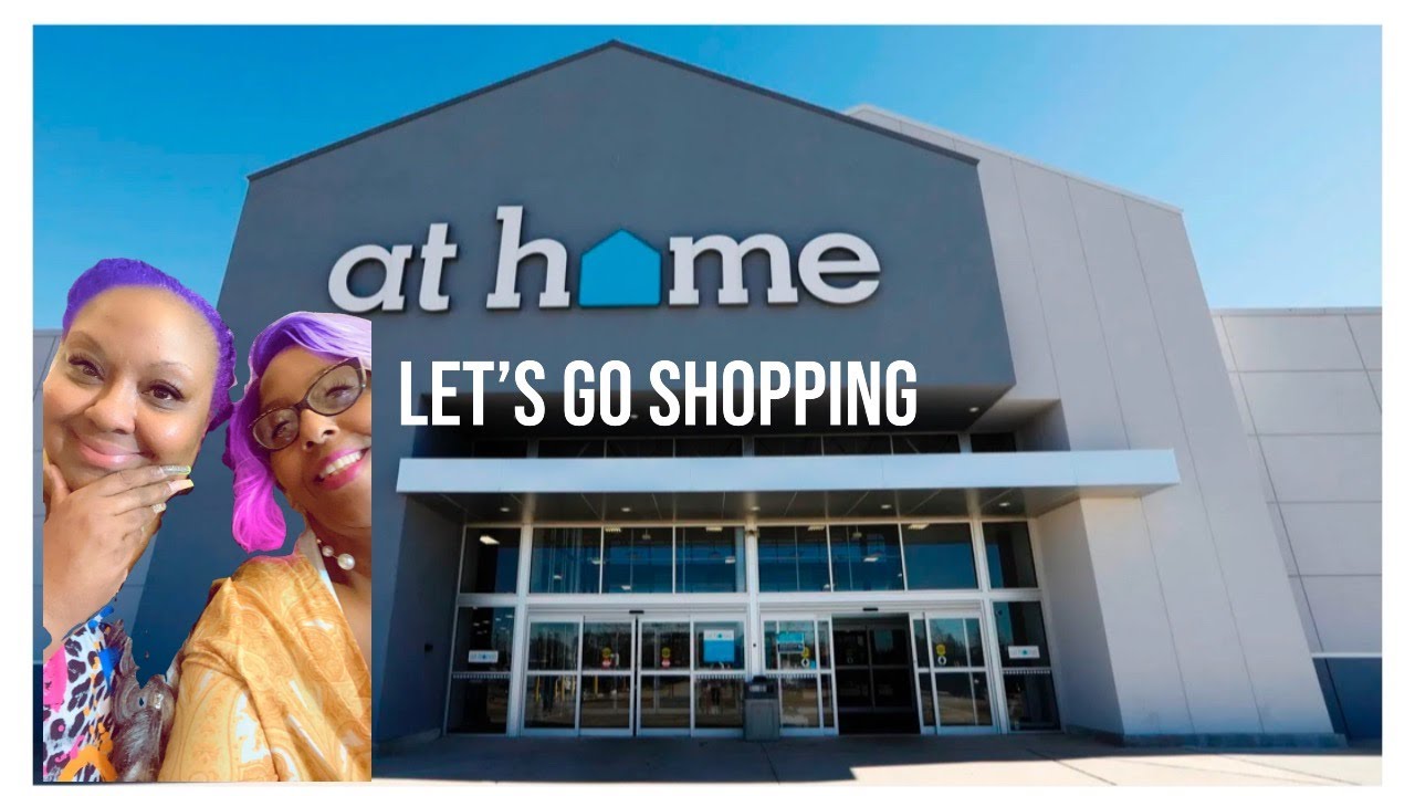 Shop With Us At The At Home Store - YouTube