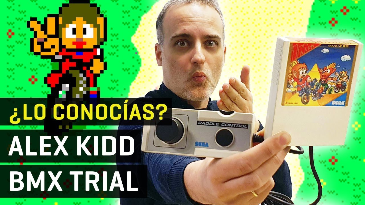 Alex Kidd BMX Trial, el extraño juego de Alex Kidd que nunca probaste ...
