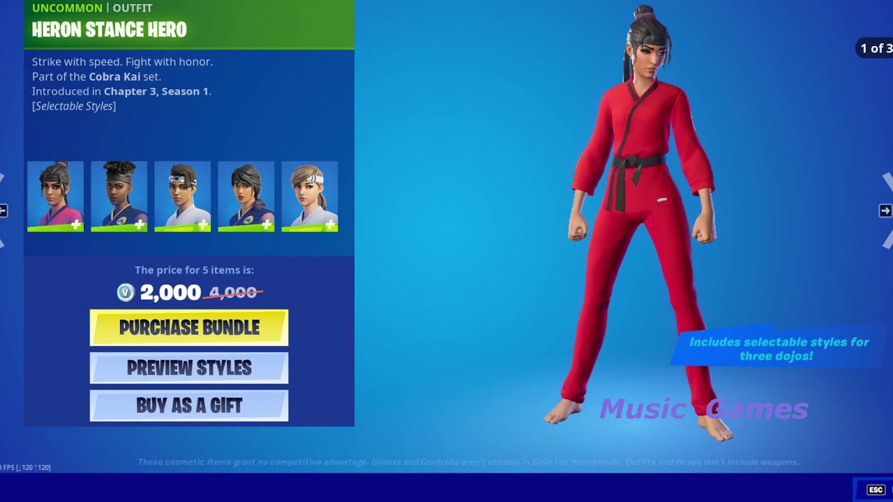 Karate Ko Bundle Fortnite item shop NEW Skins today👍 Kata Captain ...