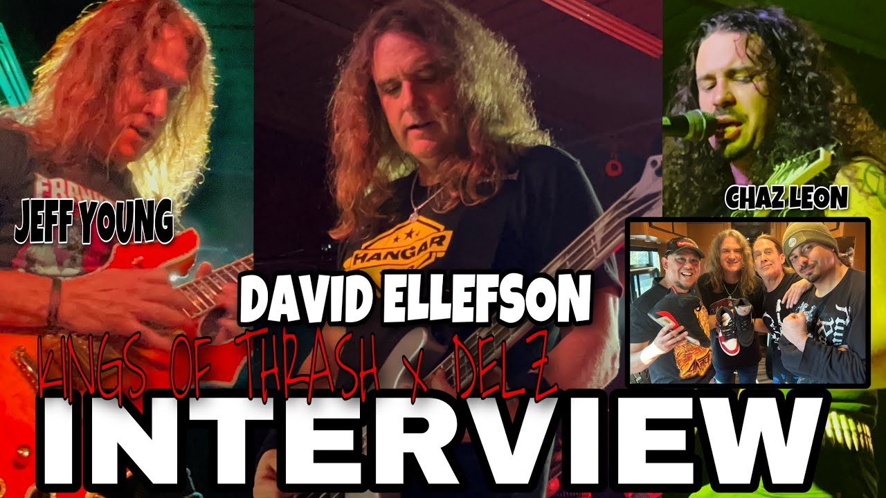 Megadeth David Ellefson,Jeff Young,Kings of Thrash Interview Talks Dave ...