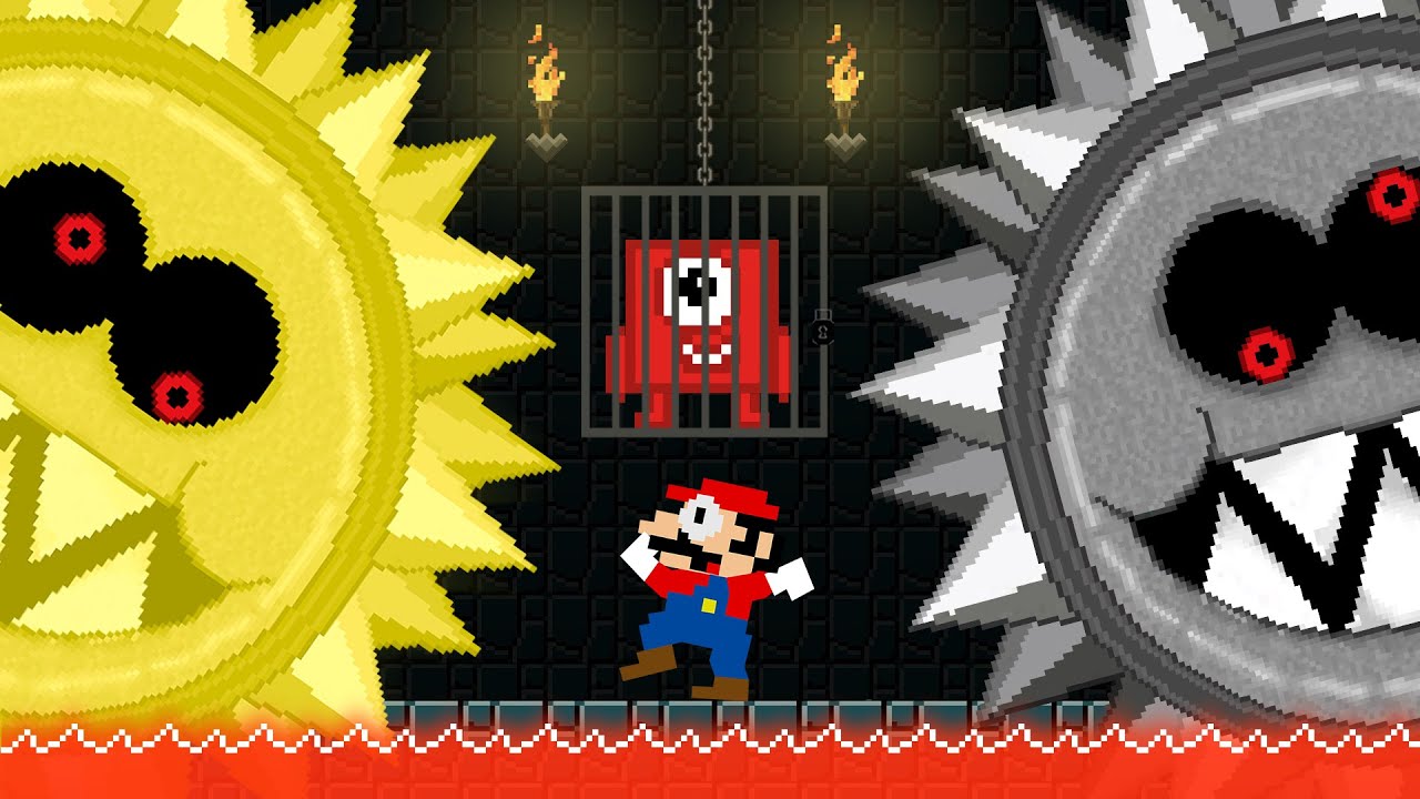 Mario save Numberblocks 1 Escape Mega Grrrol Calamity | Game Animation ...