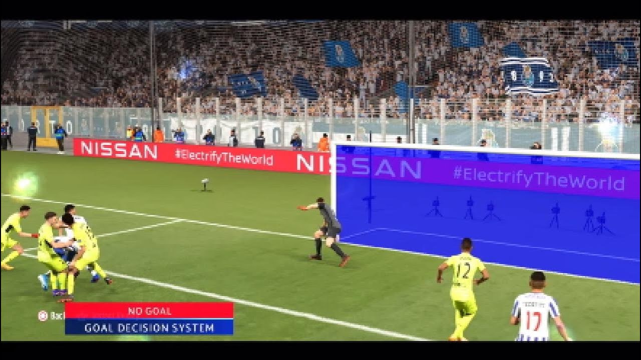 Fifa 21- Goal line technology denied a goal - YouTube