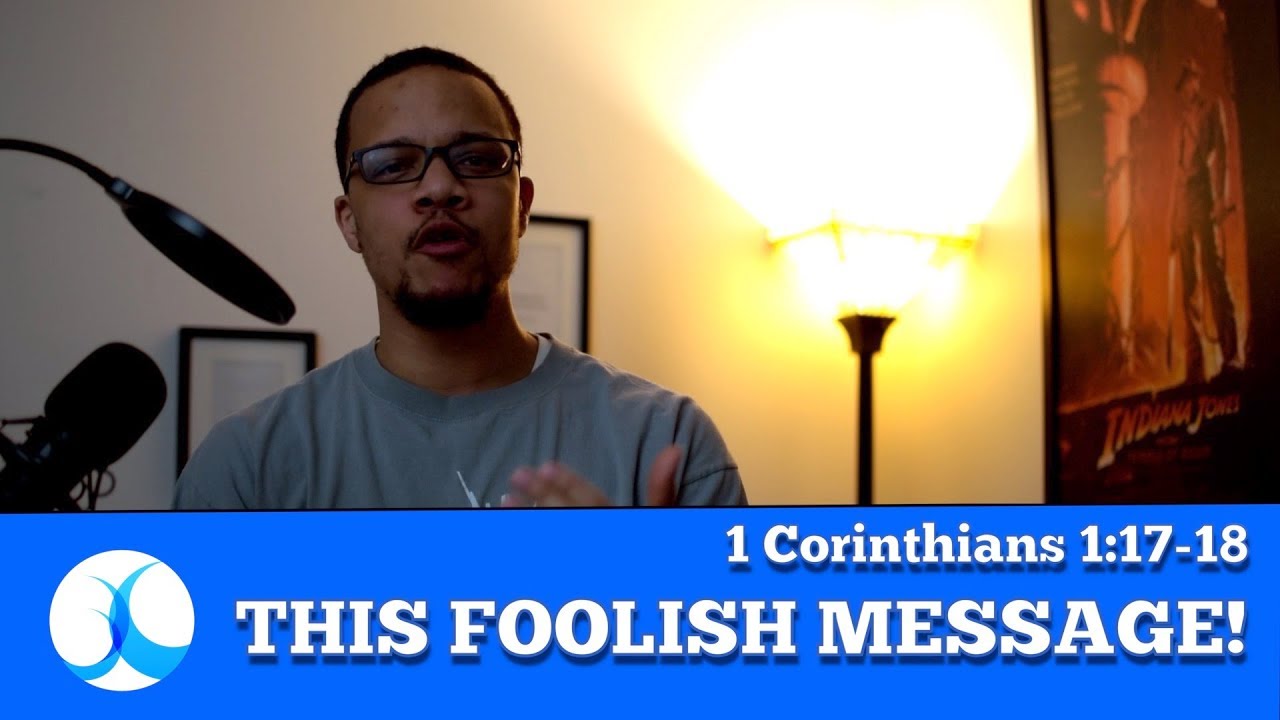 Pray, Read, Obey Videos: "This Foolish Message" - YouTube