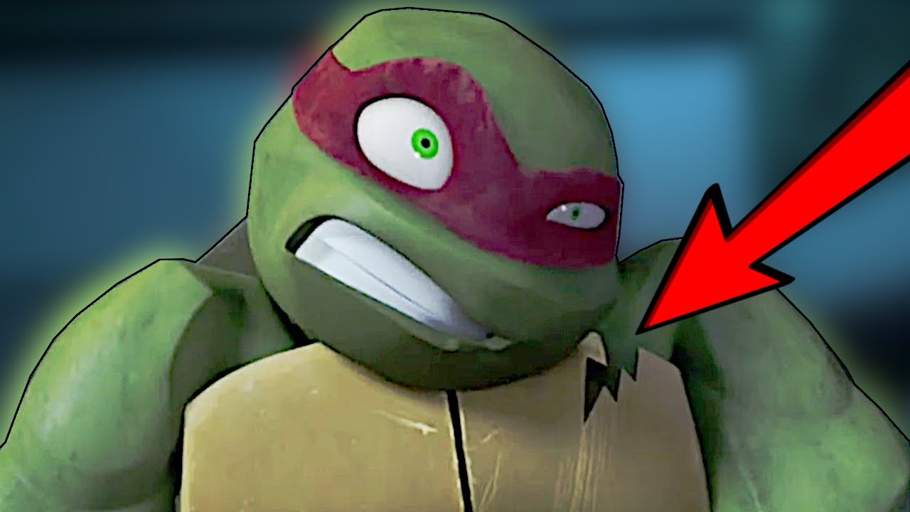 Raph getting his shell cracked repeatedly - Ninja turtles - YouTube