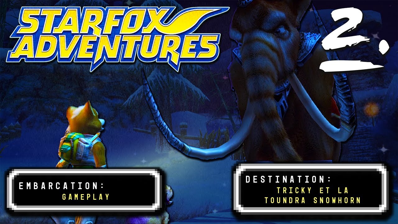 Tricky et la Toundra Snowhorn | Starfox Adventures - LET'S PLAY FR #2 ...