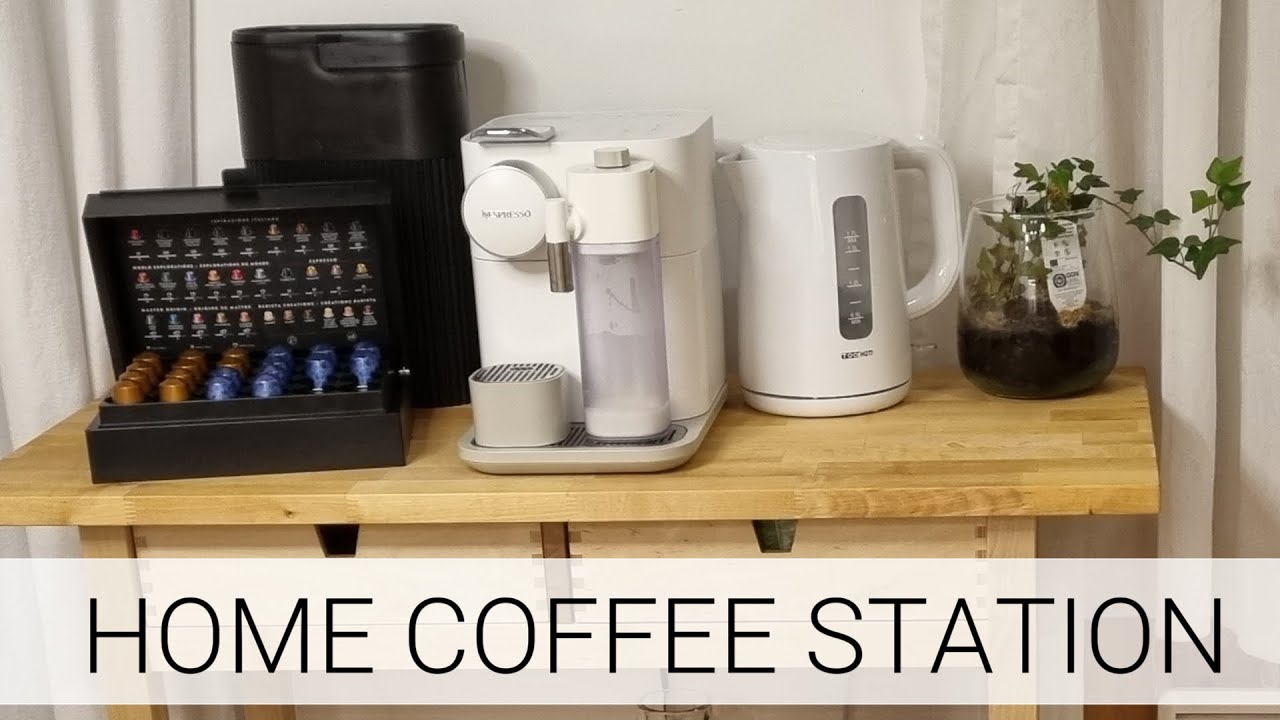 Home COFFEE STATION Ideas 2022 | Nespresso Gran Lattissima | IKEA ...