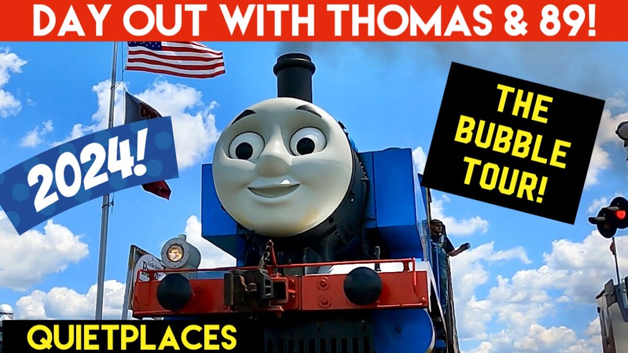 Day Out With Thomas & 89! Bubble Tour! All RR Crossings! Strasburg RR ...