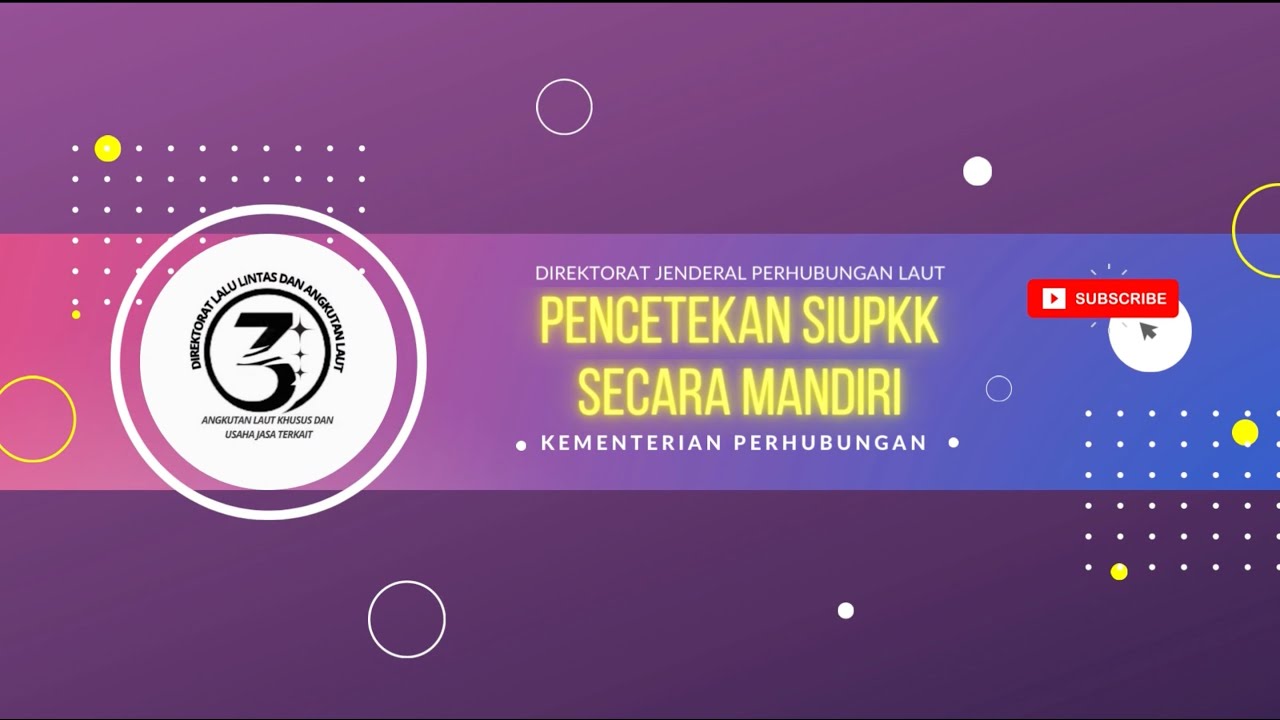 Pencetakan SIUPKK Mandiri - YouTube